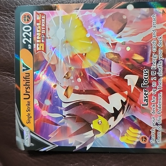 Pokemon | Toys | Single Strike Urshifu V Pokemon Tcg Battle Styles Holo ...